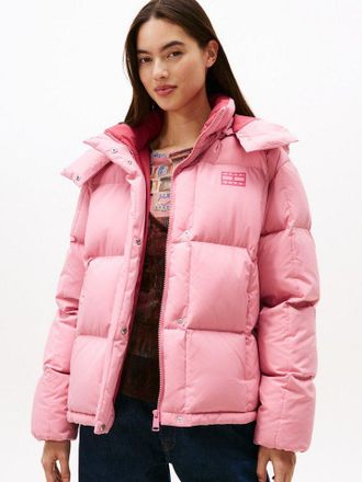 Tommy Jeans Steppjacke TJW ALASKA GRID DOWN JACKET EXT