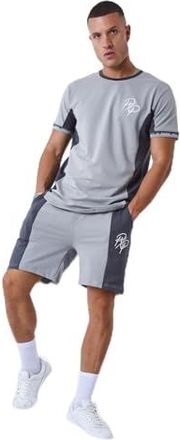 Project X Paris Short Bicolore Gris Clair S