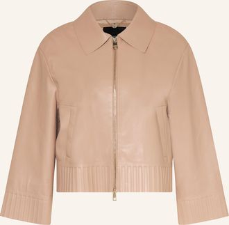 Marc Cain Lederjacke beige