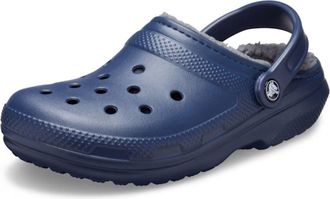Crocs Unisex Erwachsene Classic Lined Clog Clog, Navy/Charcoal, 37/38 EU