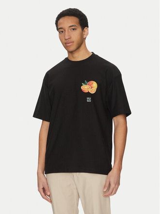 HUGO BOSS T-Shirt Dartiee 50537576 Schwarz Oversize