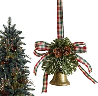 Generic Weihnachtsglocke, dekorative Weihnachtsglocke,Ornamente T&uuml;rgarderobe Weihnachtsdekoration mit klingelnder Glocke | Jingle Bell Weihnachtsbaumdekoratio