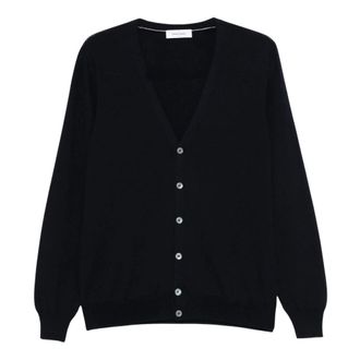Gran Sasso 598C Cardigan - - Knitwear - Herren - Blau - M