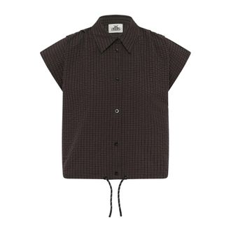 Karen by Simonsen Damen, Blusen & Hemden, Braun, 2XSGr&ouml;&szlig;e