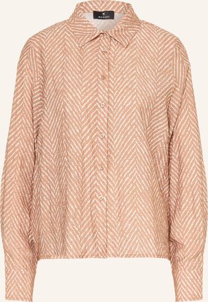 Monari Monari Hemdbluse Mit Schmucksteinen beige