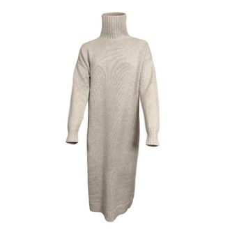 Max Mara Summer Strickkleid - - Dresses - Damen - Beige - L