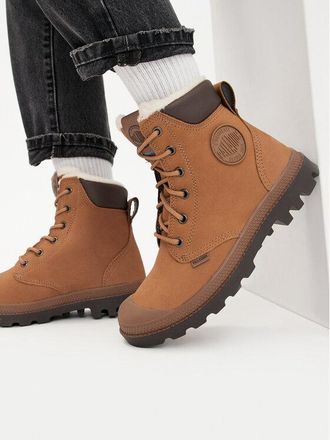 Palladium Schn&uuml;rstiefeletten Pampa Sport Cuff Wps 72992-697-M Braun