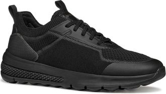 Geox Herren U SPHERICA ACTIF B Sneaker, Black, 46 EU