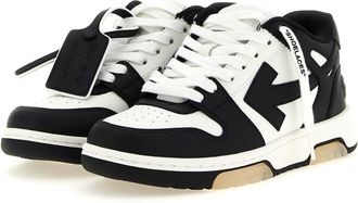 Off-white Out of Office Sneakers - Black and White