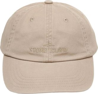 Stone Island Caps & Mützen - Baseball Cap - Gr. ONE SIZE - in Beige - für Damen