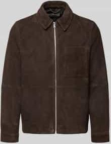 Drykorn Lederjacke mit Rei&szlig;verschluss Modell JERSON