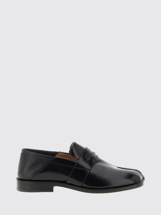 Maison Margiela Mocassins penny Tabi en cuir de veau &agrave; bout fendu