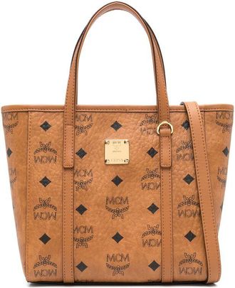 MCM Logo-print Tote Bag