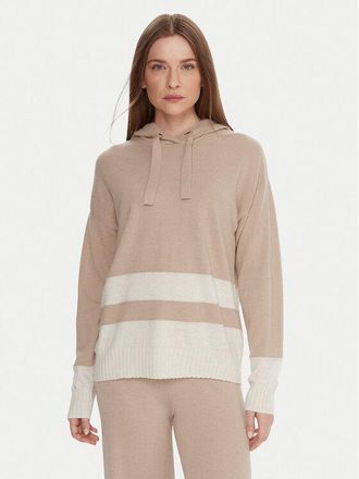Benetton United Colors Of Benetton Pullover 102HE203V Beige Boxy Fit