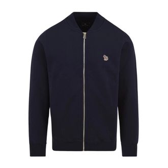 Paul Smith Zip Sweatshirt - - Sweatshirts & Hoodies - Herren - Blau - M