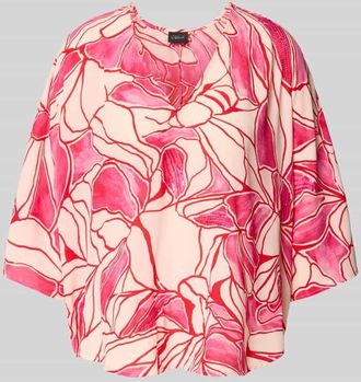 s.Oliver Black Label Loose Fit Blusenshirt mit Schmuckperlen