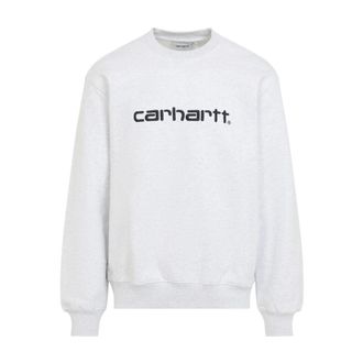 Carhartt Work in Progress Sweatshirt - - Sweatshirts & Hoodies - Herren - Wei&szlig; - L