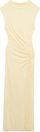 SIMKHAI robe longue Acacia à col bénitier - Jaune