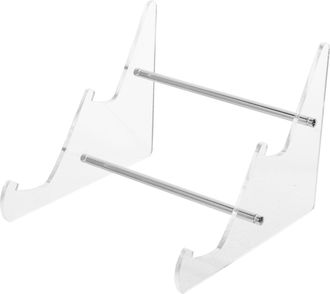 OSALADI Transparenter Tastaturhalter Aus Acryl Computerständer Ablage Tastaturplattform Schreibtisch Tastaturständer Tragbarer Tastatur Riser Tastaturhalter F