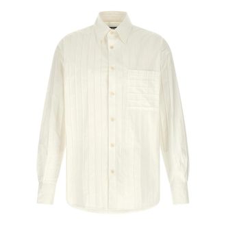 Jacquemus La Chemise Camargue Shirt - - Shirts - Herren - Wei&szlig; - L
