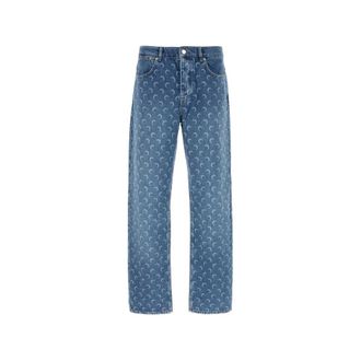 Marine Serre Moon-print Jeans
