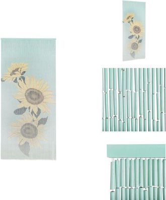 vidaXL Vidaxl - Rideau de porte contre insectes Bambou 90 x 200 cm - Rideau De Porte - Rideaux De Portes - Rideau Anti-insectes En Bambou - Rideaux