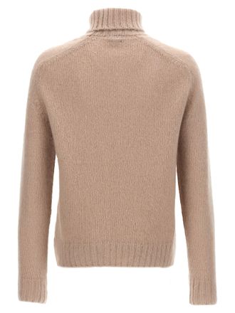 Tom Ford Wool-Mohair Turtleneck Sweater - Beige