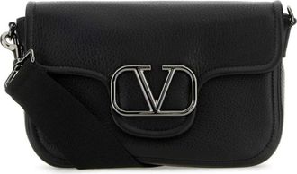 Valentino Garavani Homme, Sacs, Noir, Taille: ONE Size Vlogo Crossbody Bag