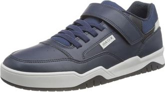 Geox Garçon J Perth Boy Basket, Navy Lt Grey, 28 EU