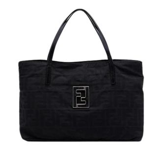 Fendi Pre-owned Nylon Tote Bag - - Pre-owned - Damen - Schwarzk - ONE SIZE
