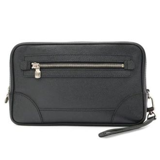 Louis Vuitton Pre-owned Taiga Clutch Bag - - Pre-owned - Damen - Schwarzk - ONE SIZE