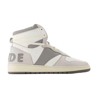 Rhude Mens Sneaker White Leather