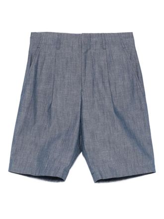 Comme Des Garçons 2012 Shorts mit Falten - Blau