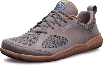 Lems Shoes Primal 3 - Herren Hybrid Sneaker/Barfu&szlig;schuh mit breiter Zehenbox, Flexibler Sohle und d&auml;mpfender Kork-Einlage (Slate, EU Schuhgr&ouml;&szlig;ensystem, Erwachsen