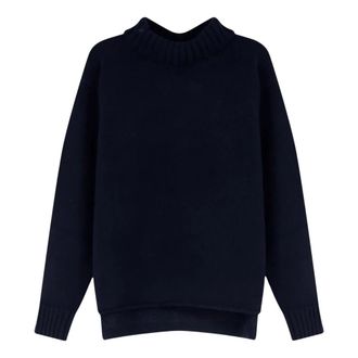 Bottega Veneta Woll-Kaschmir-Mischung Rollkragenpullover - - Knitwear - Damen - Blau - S