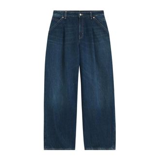 HUGO BOSS Slouchy Pltd MR Jeans - - Jeans - Damen - Blau - W30 L32