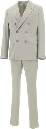 Manuel Ritz Homme, Costumes, Gris, Taille: S Ensemble de costume deux pi&egrave;ces en viscose stretch