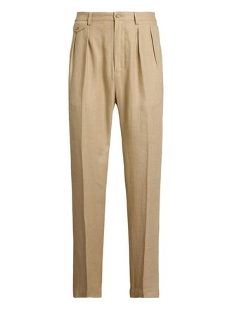 Polo Ralph Lauren pantalon à design plissé - Tons neutres
