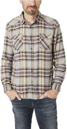 Timezone Check M - Langarmhemd - Herren