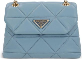 Prada sac porté épaule Spectrum - Bleu