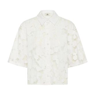 Karen by Simonsen Damen, Blusen & Hemden, Wei&szlig;, LGr&ouml;&szlig;e