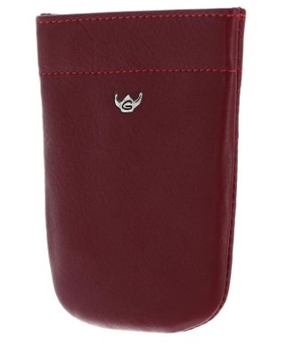 Golden Head Leder Schl&uuml;sselm&auml;ppchen Polo Schl&uuml;sseletui 5006 Rot dunkelrot