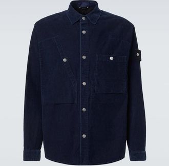 Stone Island Hemdjacke Compass aus Cord