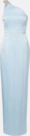 Rachel Gilbert Robe asym&eacute;trique Celestia &agrave; ornements
