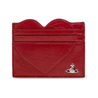 Vivienne Westwood Herz-Kartenetui - - Accessories - Damen - Rot - ONE SIZE