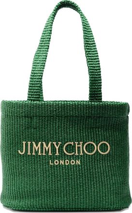 Jimmy Choo London sac cabas à logo - Vert