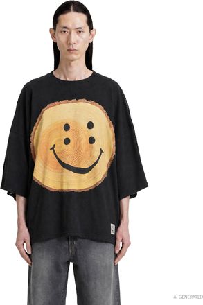 KAPITAL 20/-Jersey KATABIRA HUGE-T (Tree Trunk RAINBOWY)