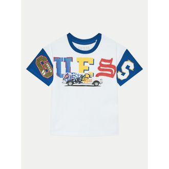 Guess T-Shirt N5RI07 KCNQ4 Wei&szlig; Regular Fit