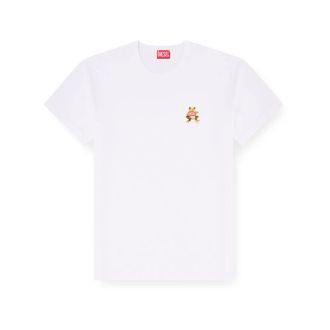 Diesel Homme, Tops, Blanc, Taille: XL T-norm-frog