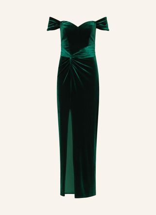 Lipsy Abendkleid Aus Samt gruen